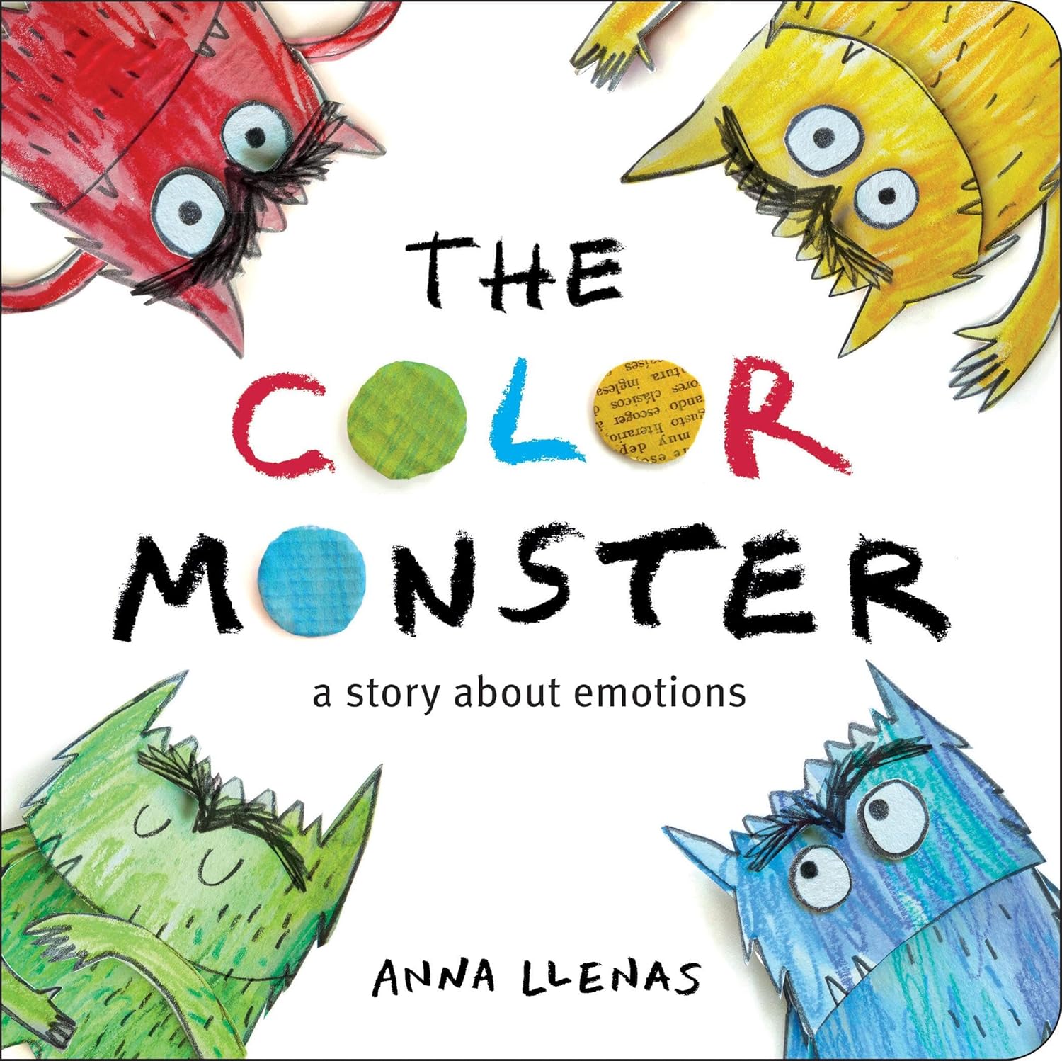 Colour Monster, The: A Story About Emotions by Anna Lienas