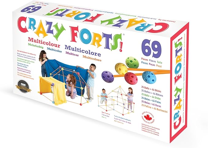 Crazy Forts Multi Color
