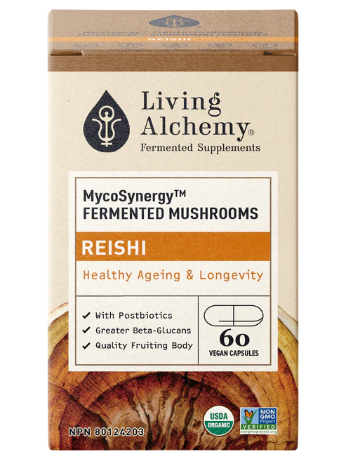 Living Alchemy REISHI Healthy Ageing & Longevity 60 Capsules