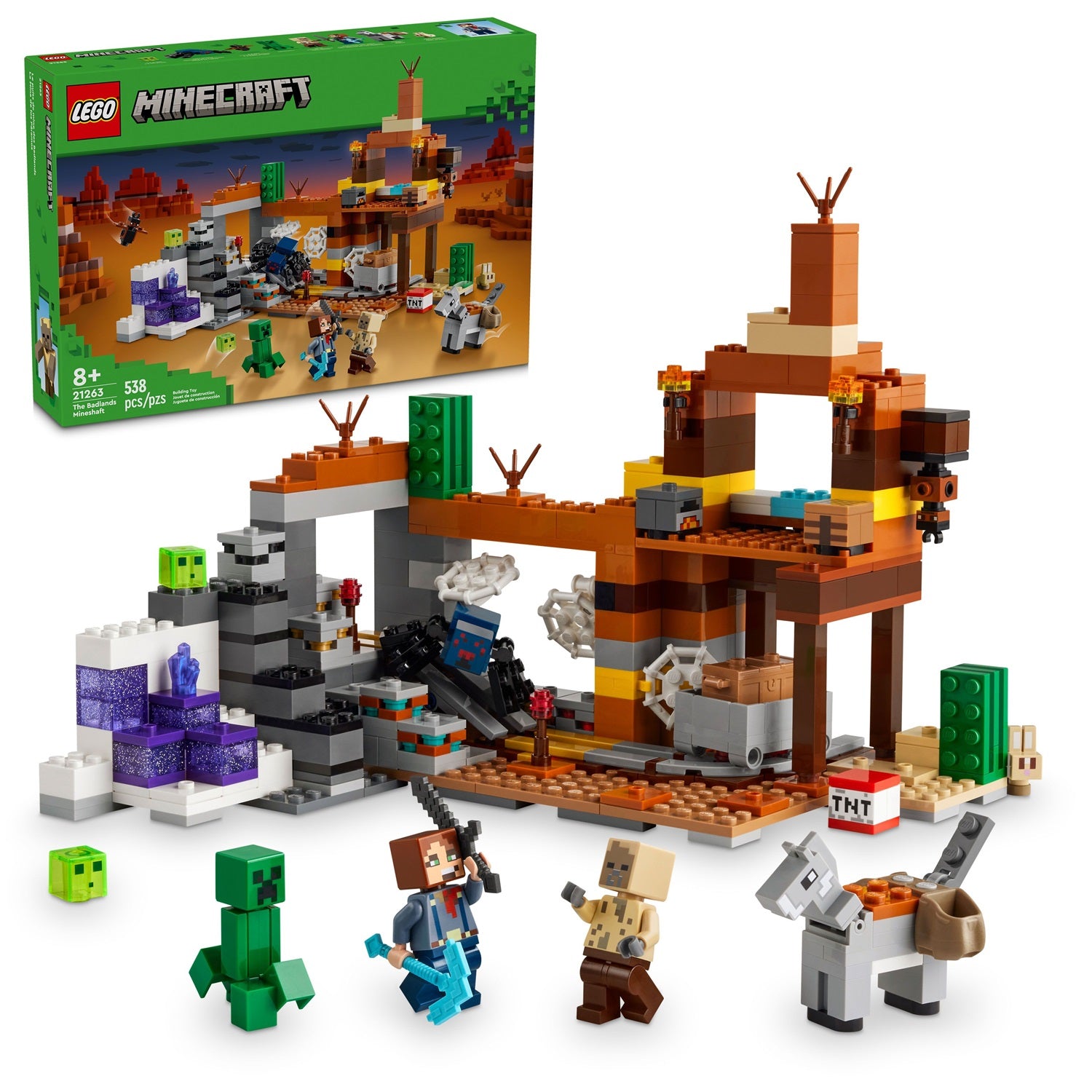 LEGO Minecraft The Badlands Mineshaft, 21263