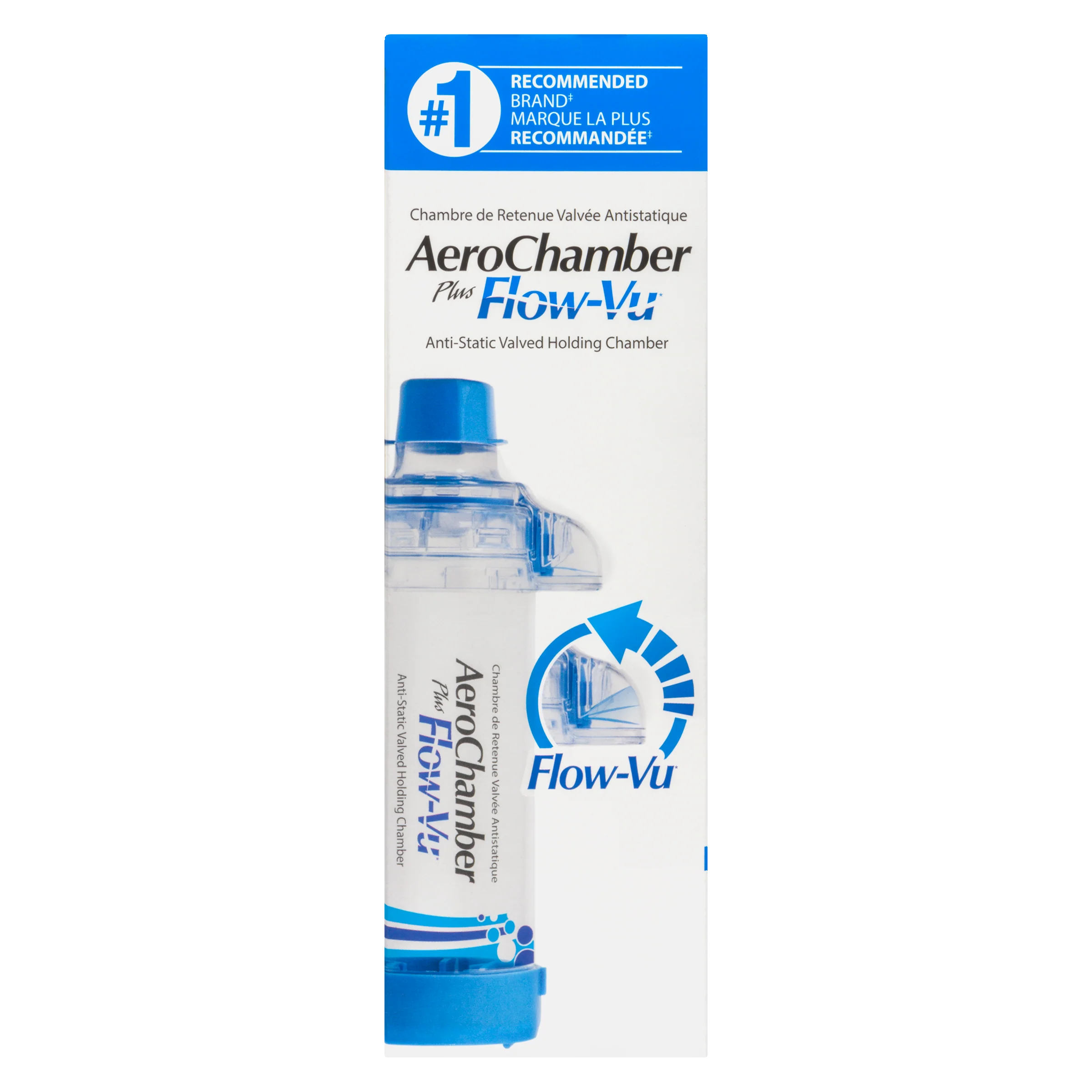 Aerochamber Flow-Vu Spacer (5+ Yrs) Mouthpiece - Inhaler Use