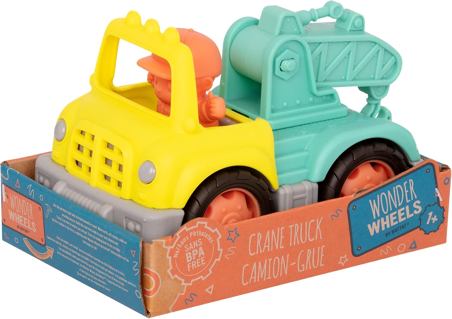 Battat Wonder Wheels Little Tow Truck