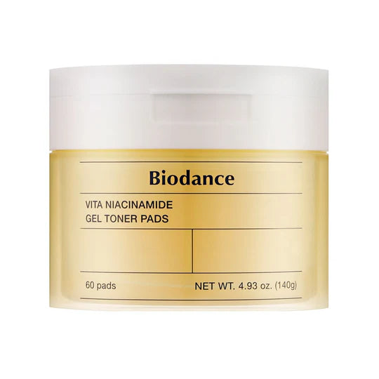 Biodance Vita Niacinamide Gel Toner Pads 60pcs