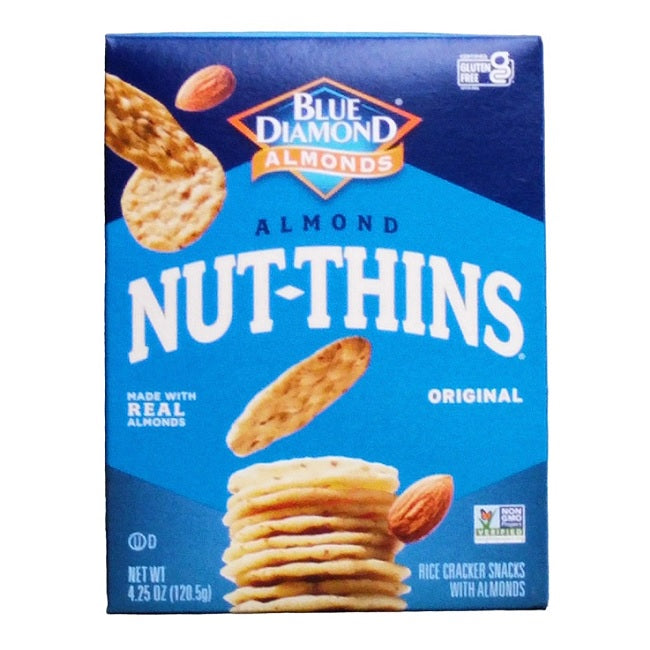 Blue Diamond Nut Thins Crackers 120g (Various Flavours)