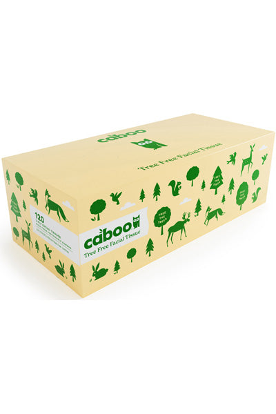Caboo Tree-Free Bamboo Facial Tissue 120 Counts