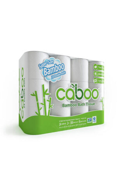 Caboo Tree-Free TP Bamboo Bath Tissue 24 x 300 Counts