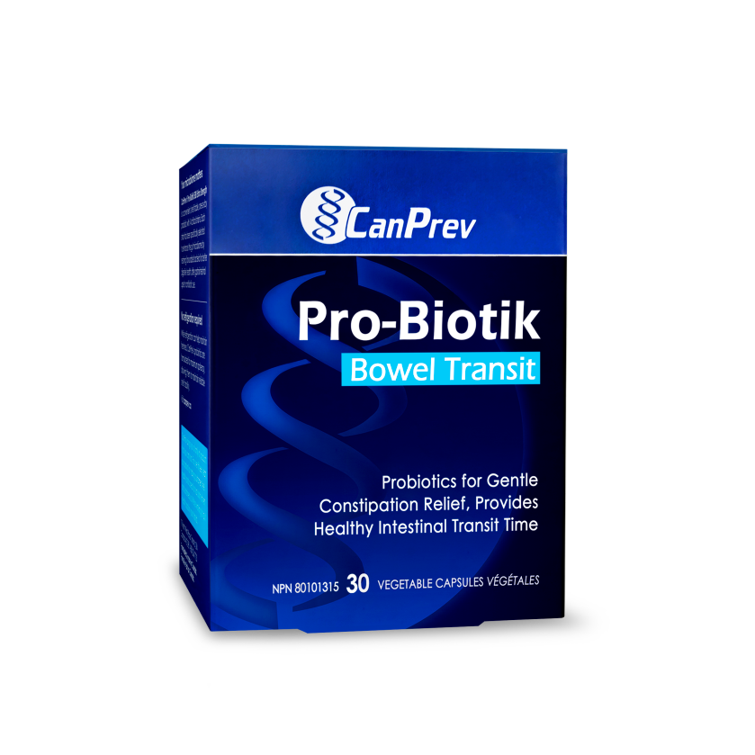 CanPrev Pro-Biotik Bowel Transit 30 Vegetable Capsules