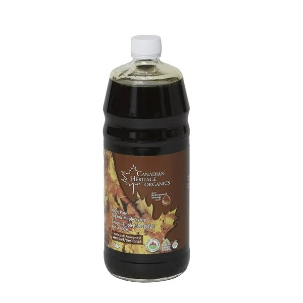 Canadian Heritage Organics Very Dark Maple Syrup