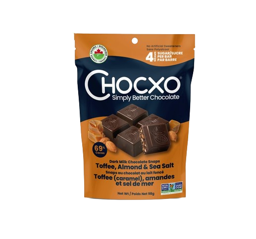 ChocXO Dark Chocolate Snaps 6 x 98g (Various Flavours)
