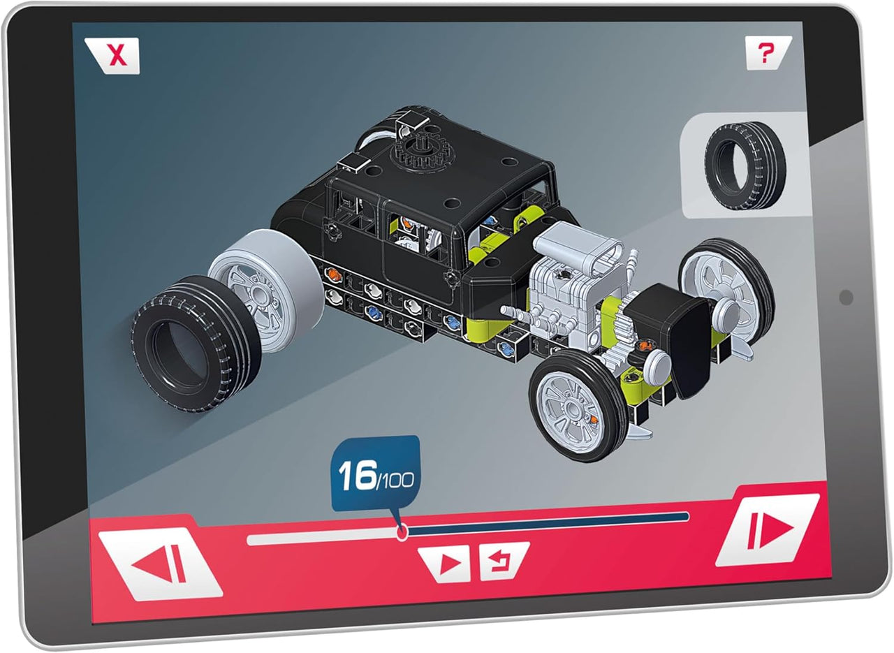 Clementoni Science & Play Mechanics - Hot Rod and Race Truck