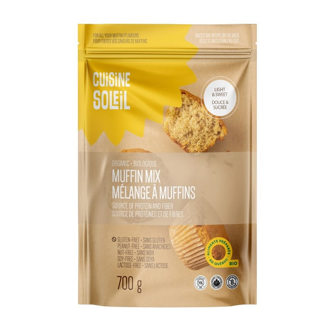 Cuisine Soleil Muffin Mix : Organic, Easy, No Added Sugar