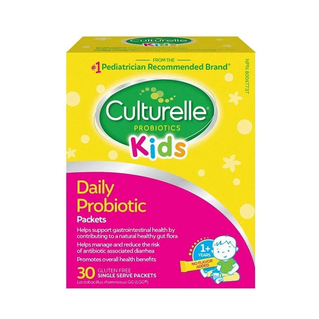 Culturelle Kids Probiotic 30 Packets - Healthy Gut & Immune