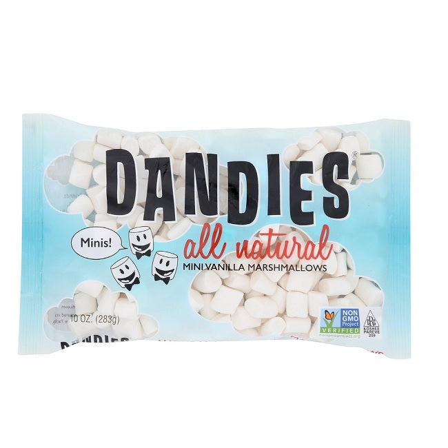 Dandies Vegan Mini Marshmallows- Snackable, Allergy-Friendly