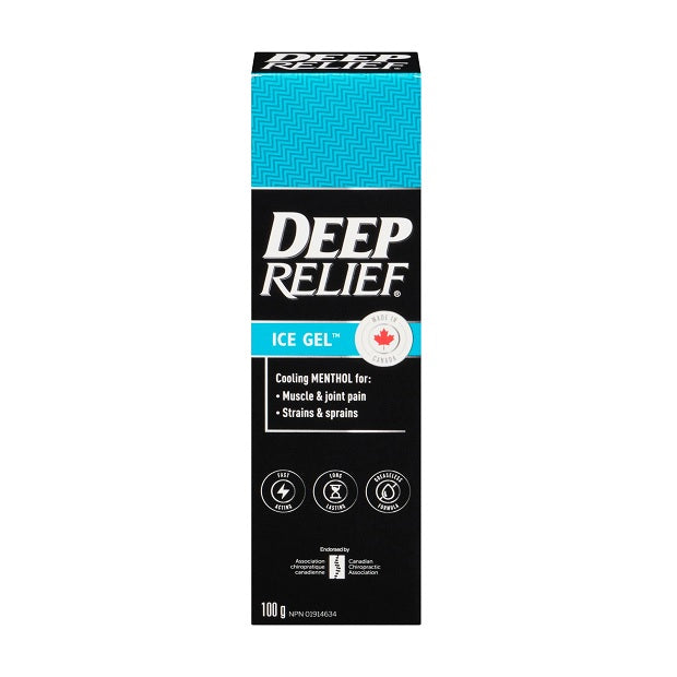 Deep Relief Ice Pain Relief Gel (Various Sizes)