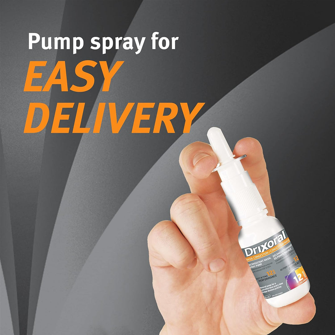 Drixoral Nasal Congestion Solution: 25mL Relief