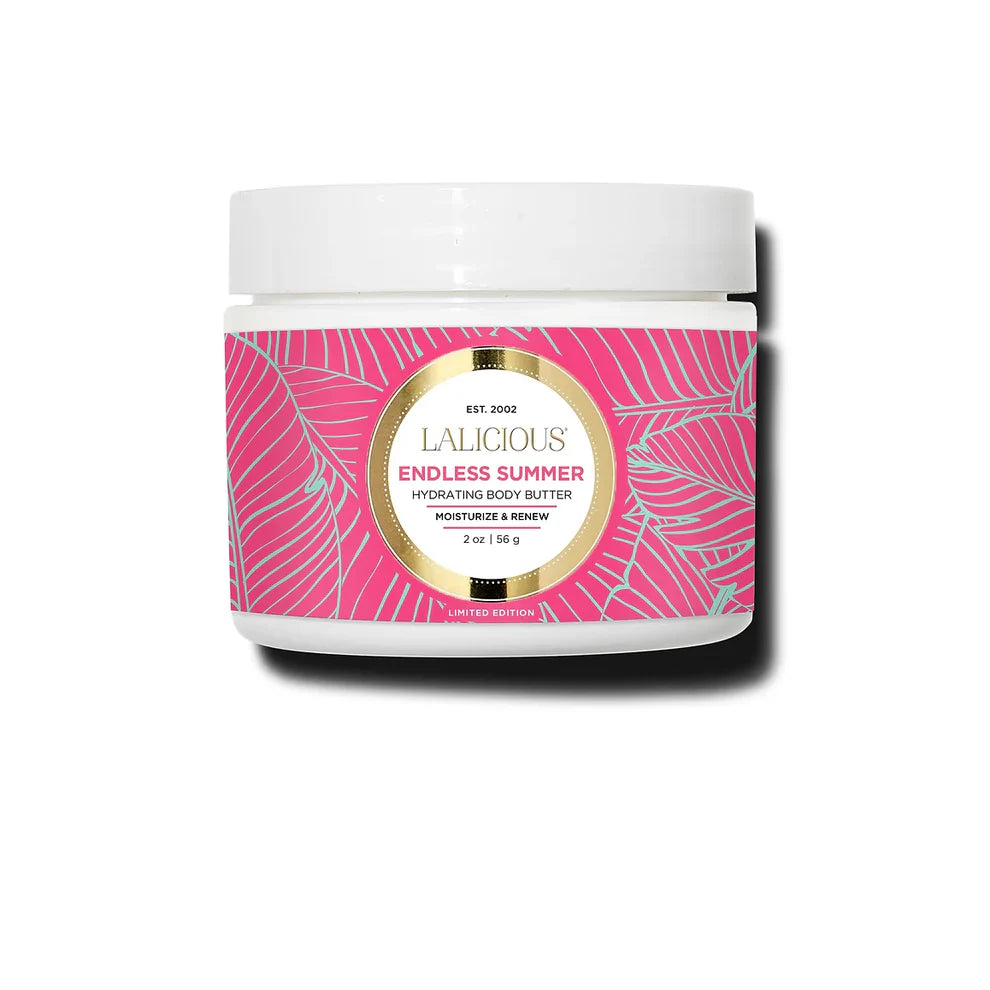 LaLicious Endless Summer Body Butter Hydrating Body Moisturizer 2 oz