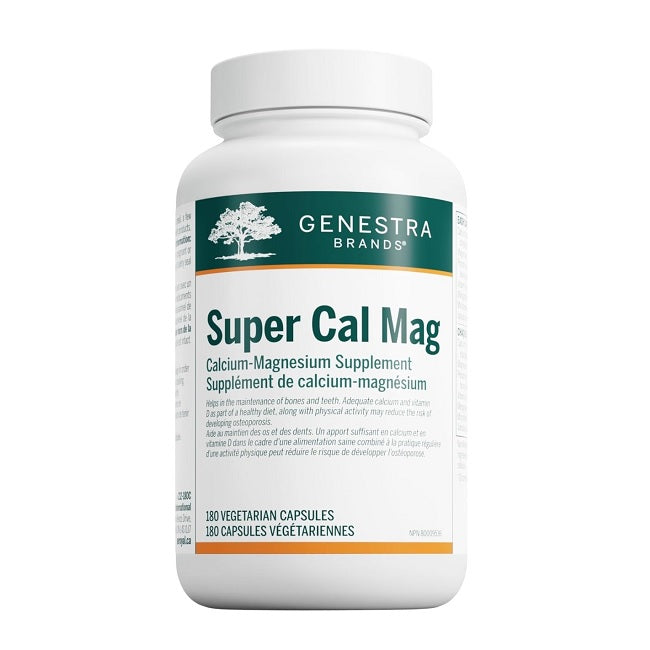 Genestra Super Cal Mag Veg Capsules (Various Sizes)