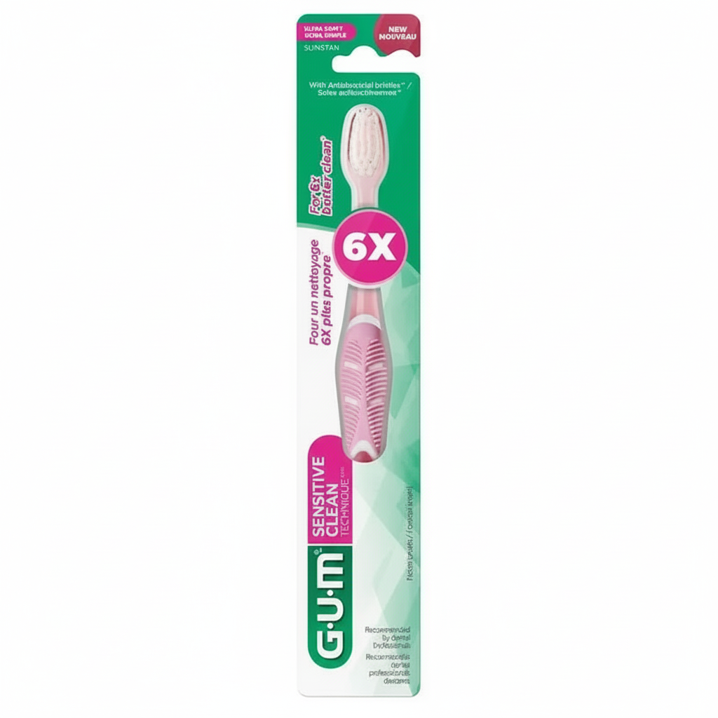 GUM Technique Sensitive Clean Compact Ultra Soft