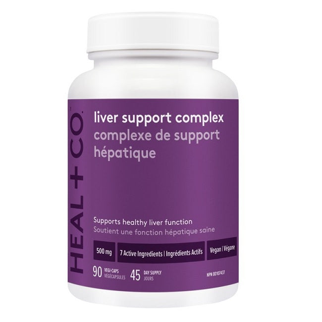 HEAL + CO Liver Support Complex 90 Veg Capsules
