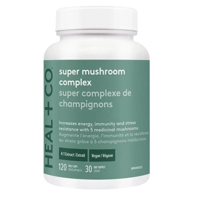 HEAL + CO Super Mushroom Complex 120 Veg Caps