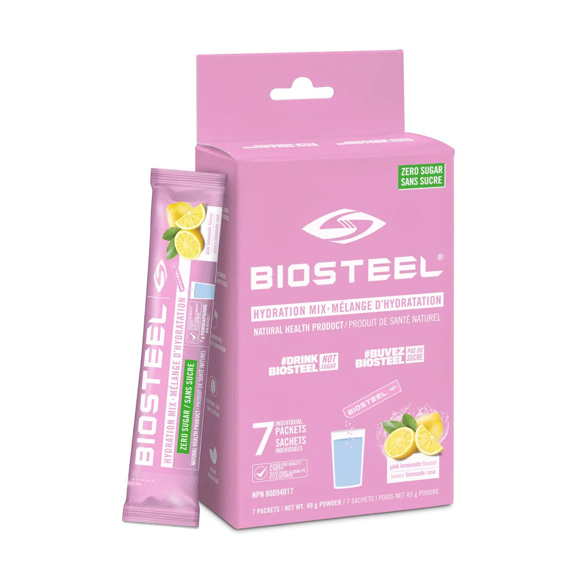 BioSteel Sports Hydration Mix 49g x 7 Counts (Various Flavours)