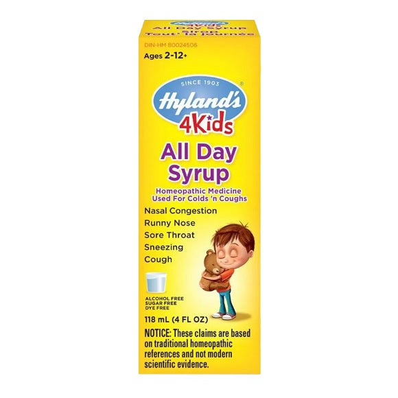 Hyland's Cold & Cough 4 Kids 4oz (DISCONTINUED)