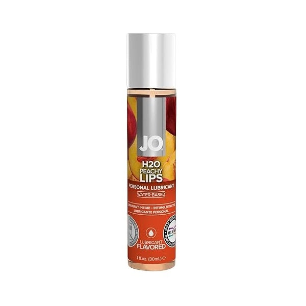 JO H20 Peachy Lips Lubricant - Sweet Sensation for Intimacy