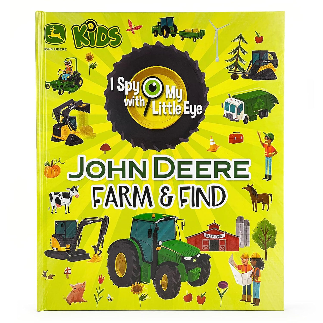 John Deere Kids Farm & Find I Spy With My Little Eye by Jack Redwing