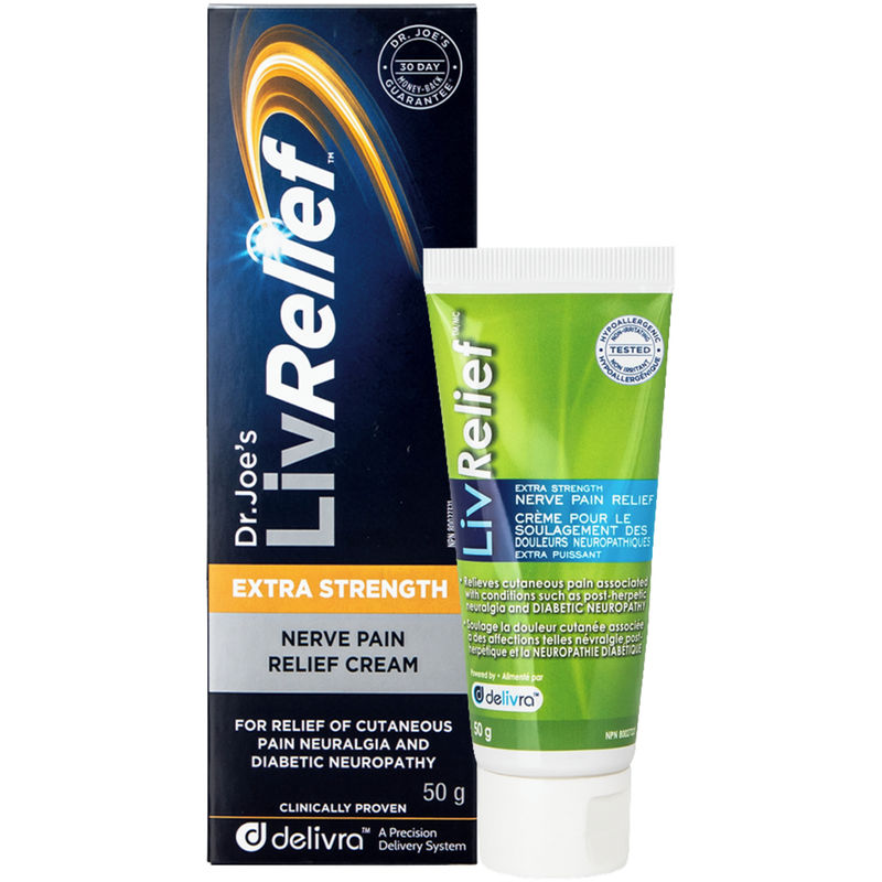 LivRelief 50g: Fast-Acting Nerve Pain Relief Cream