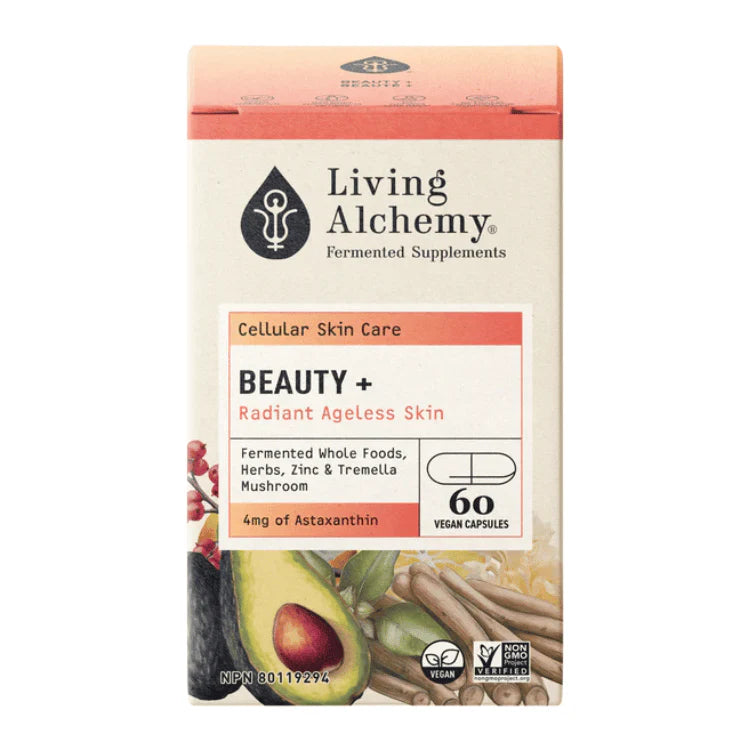 Living Alchemy BEAUTY+ Radiant Ageless Skin 60 Capsules