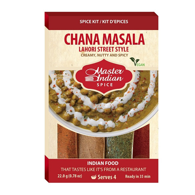 Master Indian Spice Kit Chana Masala Lahori Street Style (DISCONTINUED)