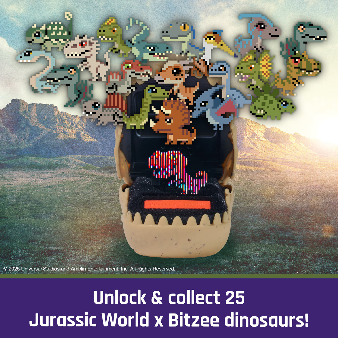 Spin Master Bitzee Jurassic World Interactive Digital Dinosaur