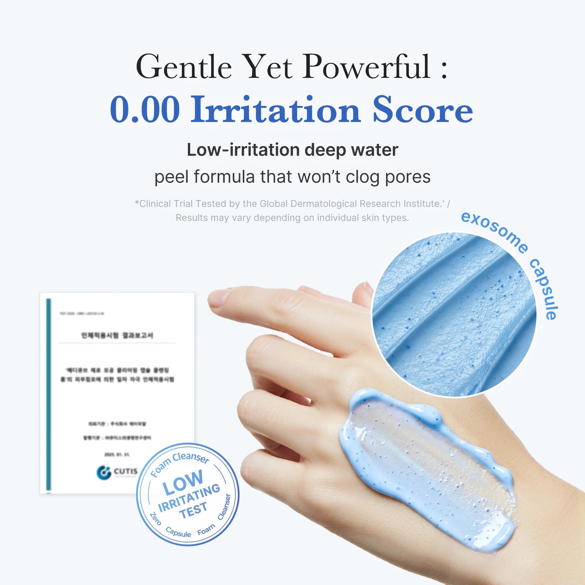 Medicube Zero Pore Clear Capsule Cleansing Foam 120 g