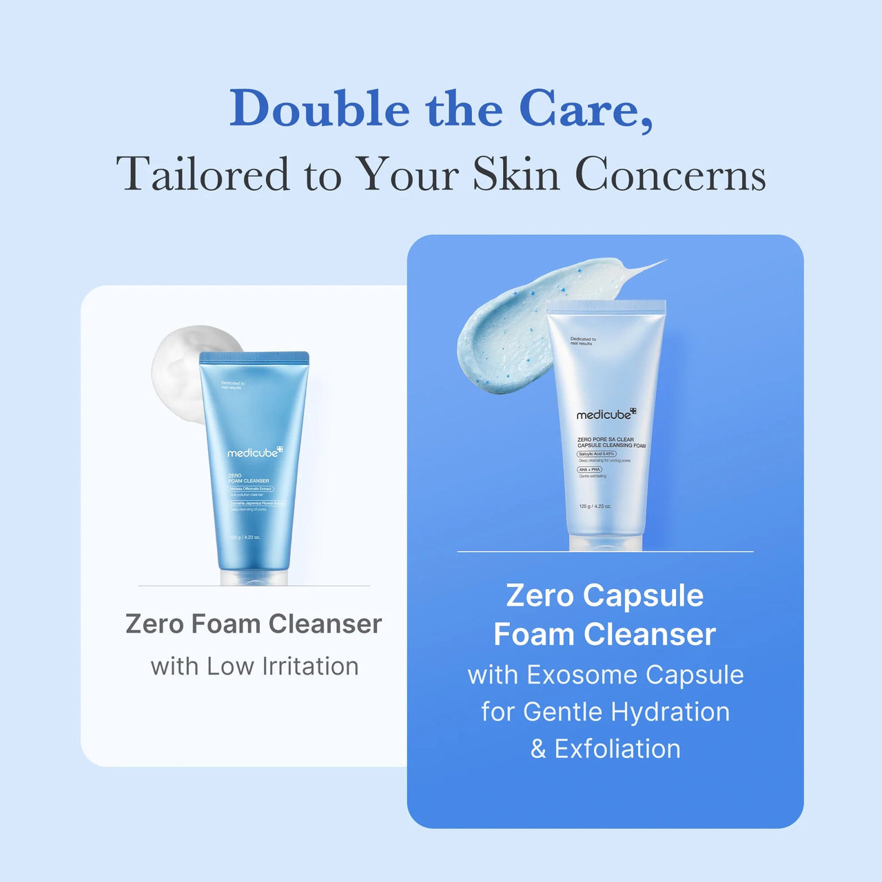 Medicube Zero Pore Clear Capsule Cleansing Foam 120 g