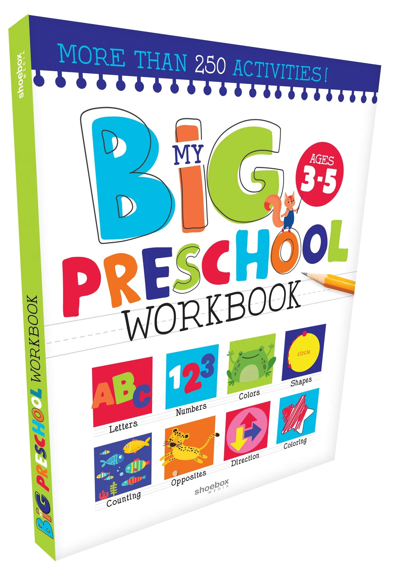 My Big Preschool Workbook by Rachel Pilon