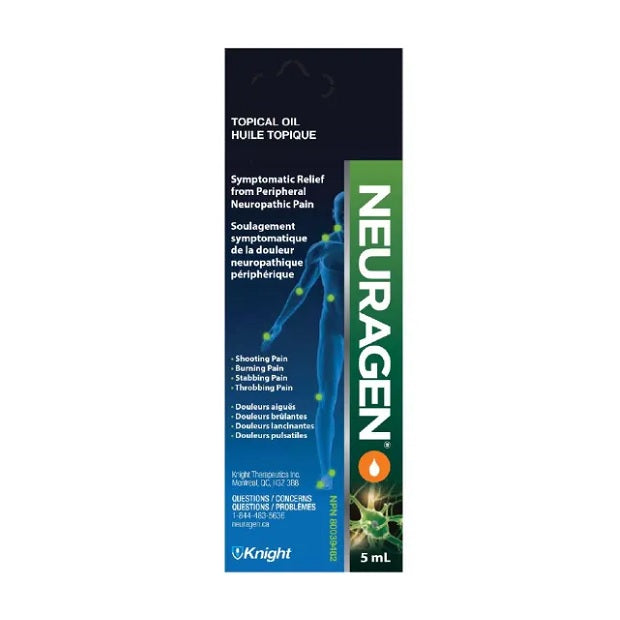 Neuragen Topical Oil 5mL: Fast Relief Formula