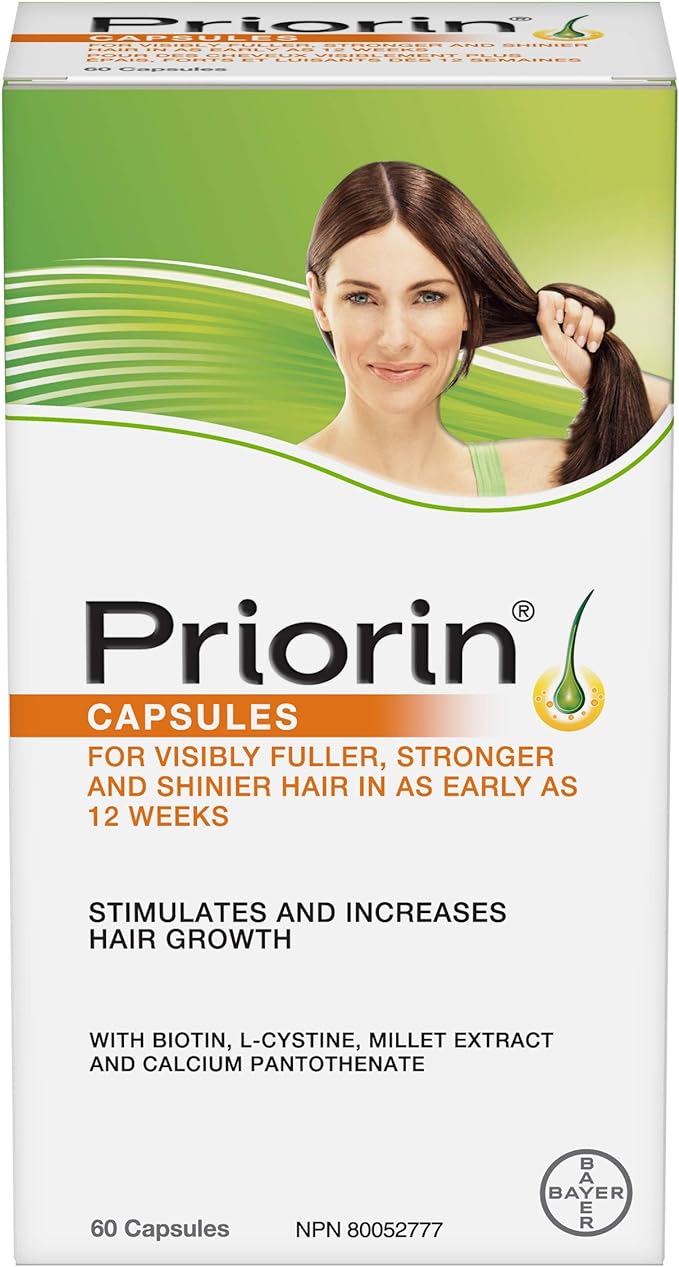 Priorin Hair Growth Vitamins 60 Capsules | Stronger Hair