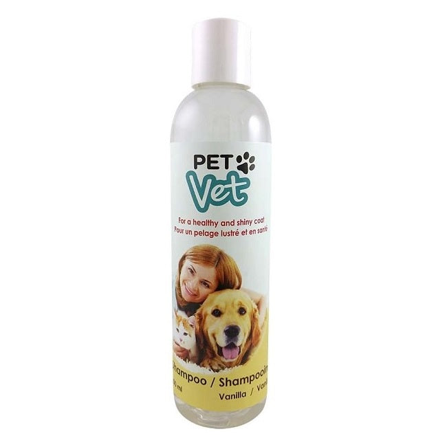 PetVet Vanilla Shampoo 250mL: Luxurious Pet Bathing