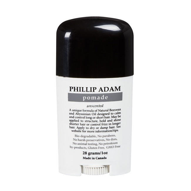 Phillip Adam Unscented Pomade | Natural Hold