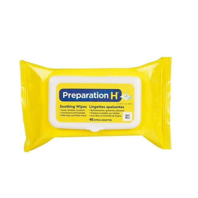 Prep H Wipes (48ct): Hemorrhoid Itch Relief