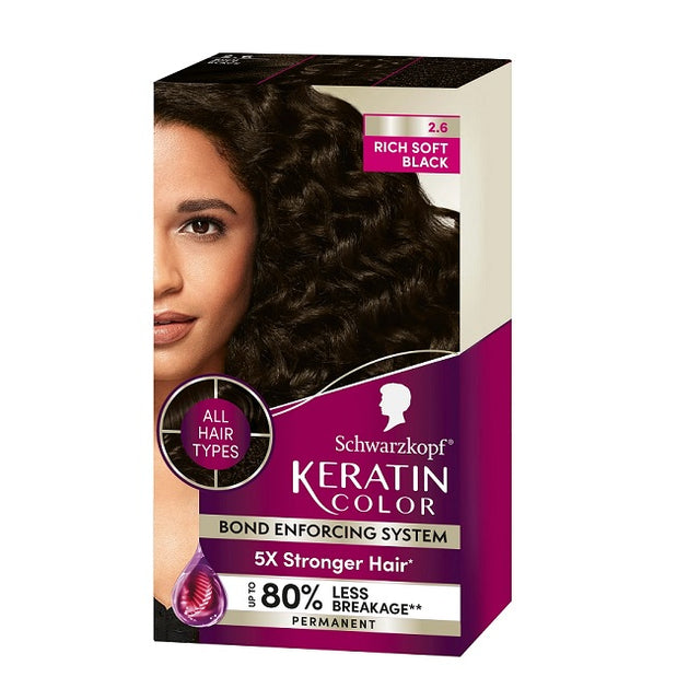 Schwarzkopf Keratin Color - Strong Hair, Vibrant Color