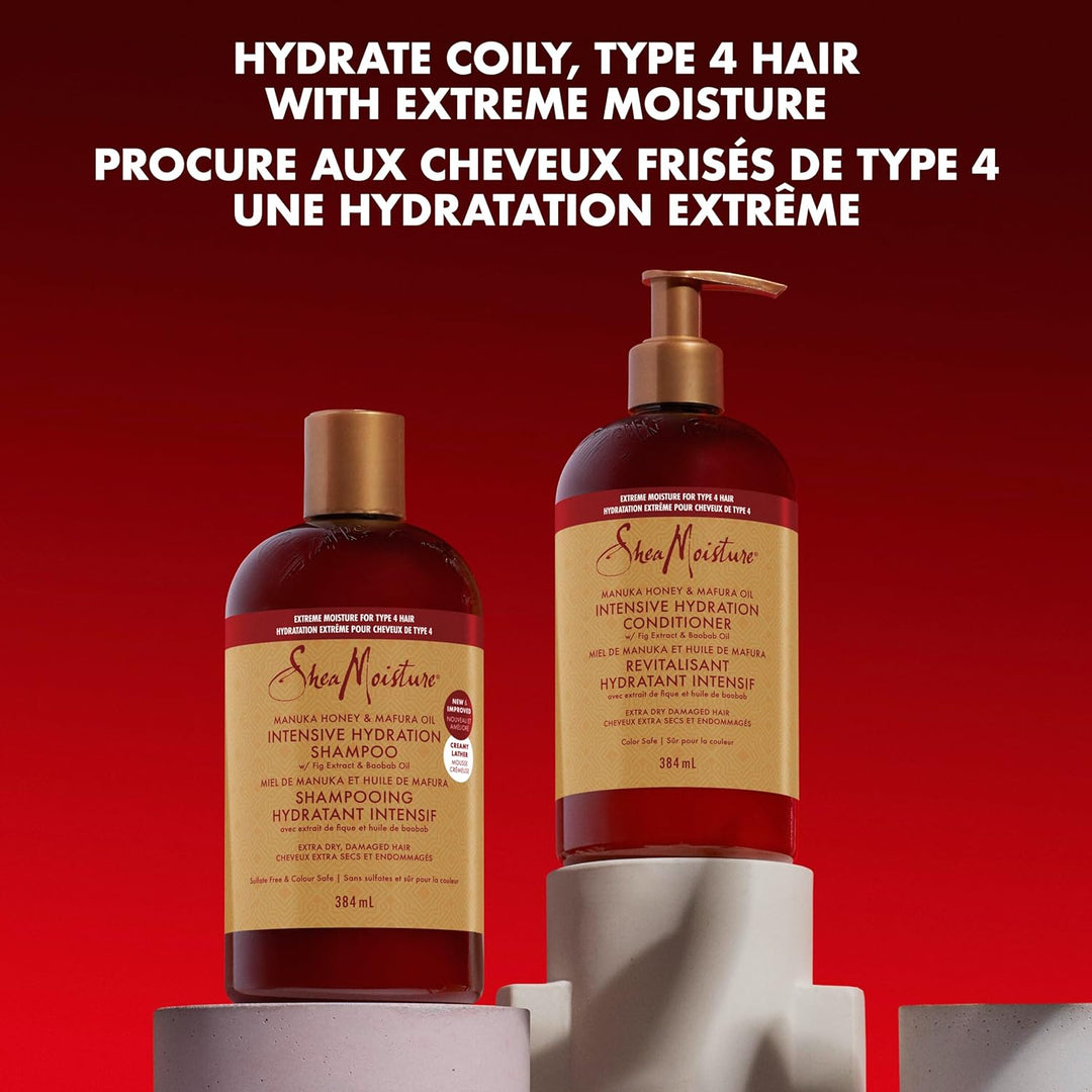 SheaMoisture Manuka Honey & Mafura Oil Intensive Hydration Shampoo ...