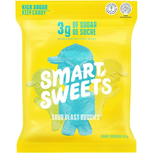 SmartSweets Sour Blast Buddies 50g Pouch