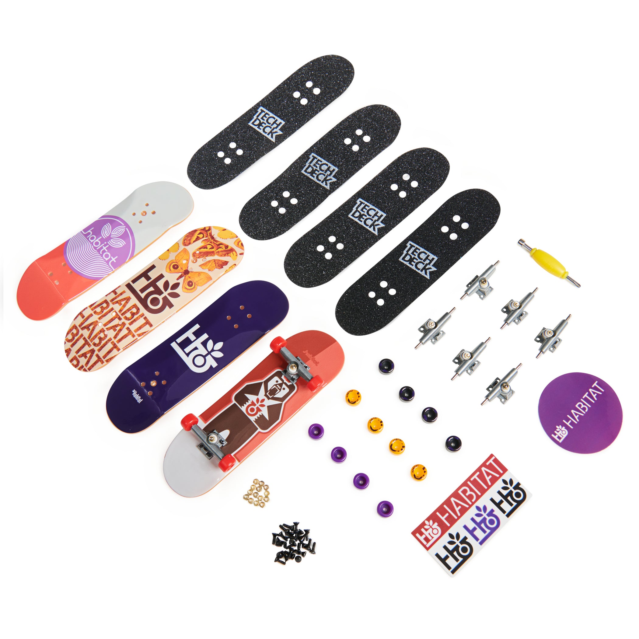 Spin Master Tech Deck 4-Pack Fingerboard - Assorted
