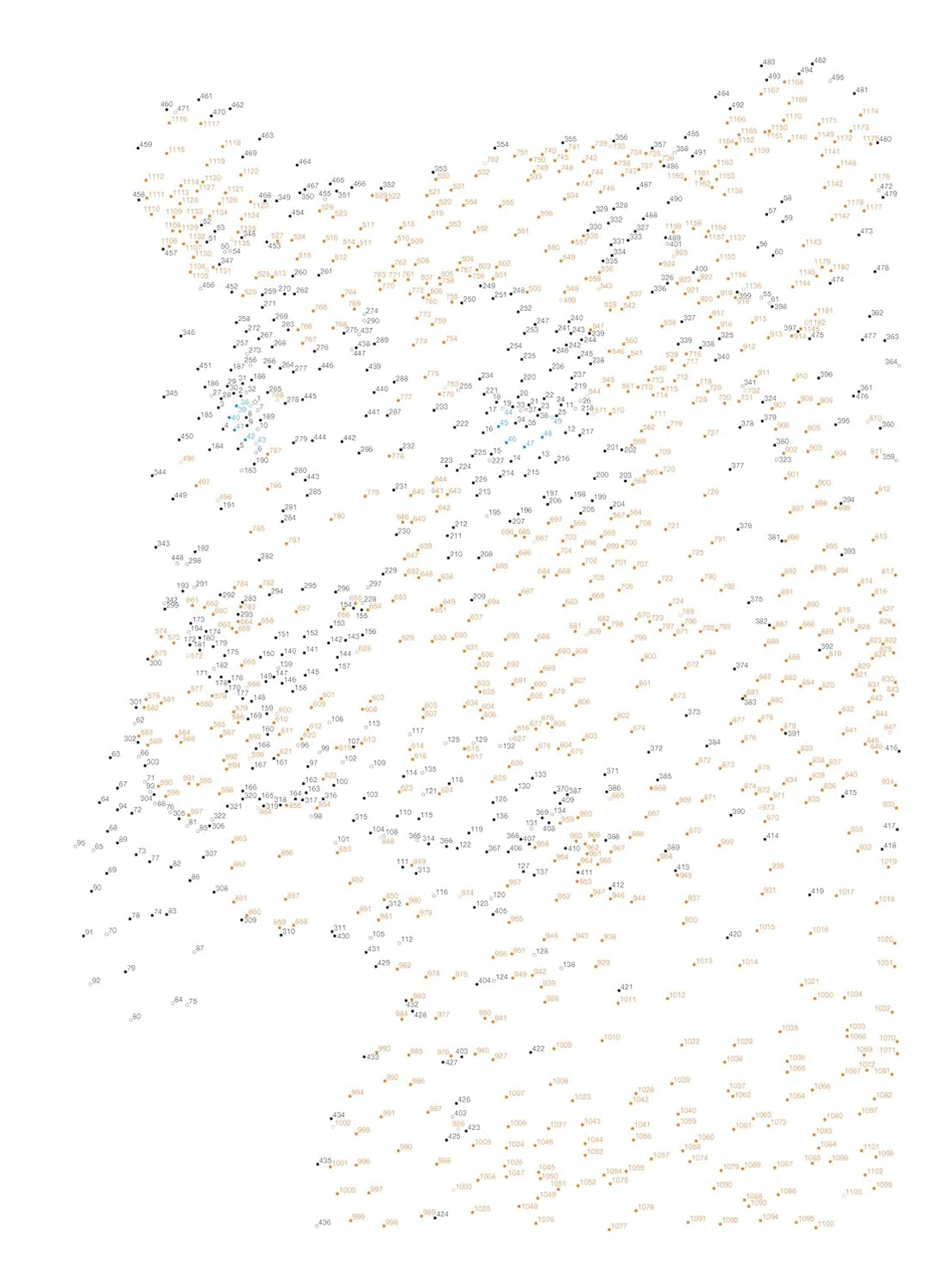 Ultimate Dot-to-Dot Animals by Gareth Moore