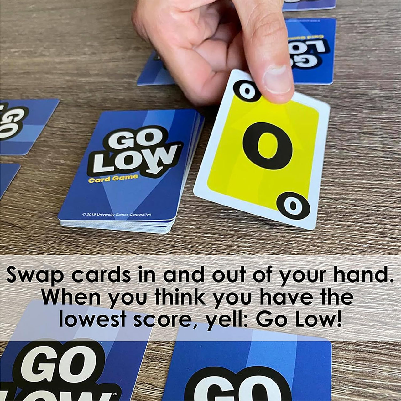 University Games Go Low Card Game - How Low Can You Go?