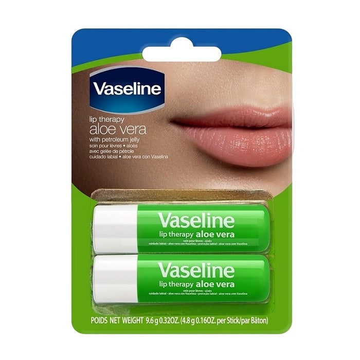 Vaseline Aloe Vera Lip Therapy 2x4.8g | Hydration