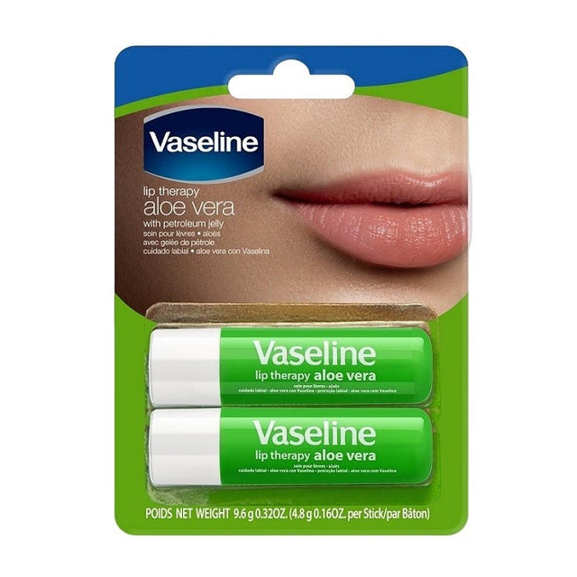 Expires June 2026 Clearance Vaseline Lip Therapy Aloe Vera With Aloe ...