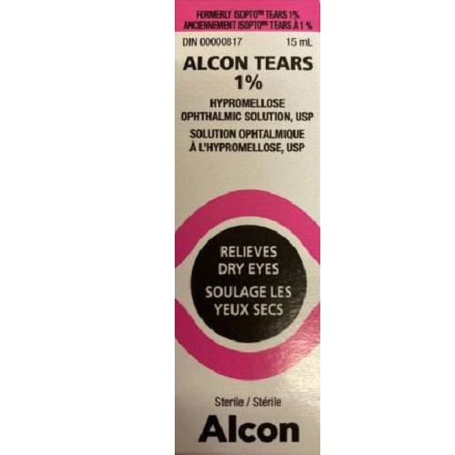 Alcon Tears 1% Lubricant Eye Drops 15mL