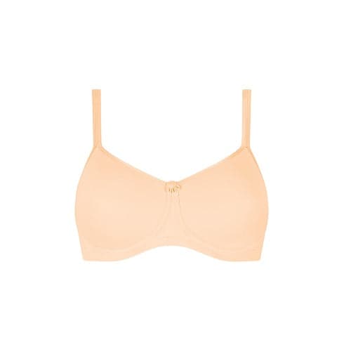 Amoena Mara Padded Soft Cup Mastectomy Bra - Peach